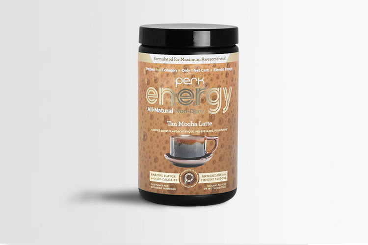Energy All-Natural Non-Dairy Tan Mocha Latte – Perk Energy