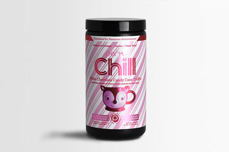 Chill Original White Chocolate Candy Cane Truffle – Perk Energy
