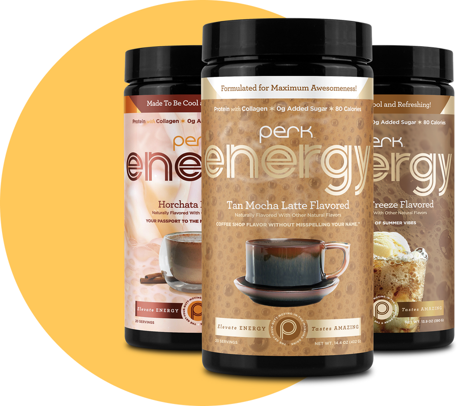 Perk Original Energy Drinks – The Coffee Alternative – Perk Energy