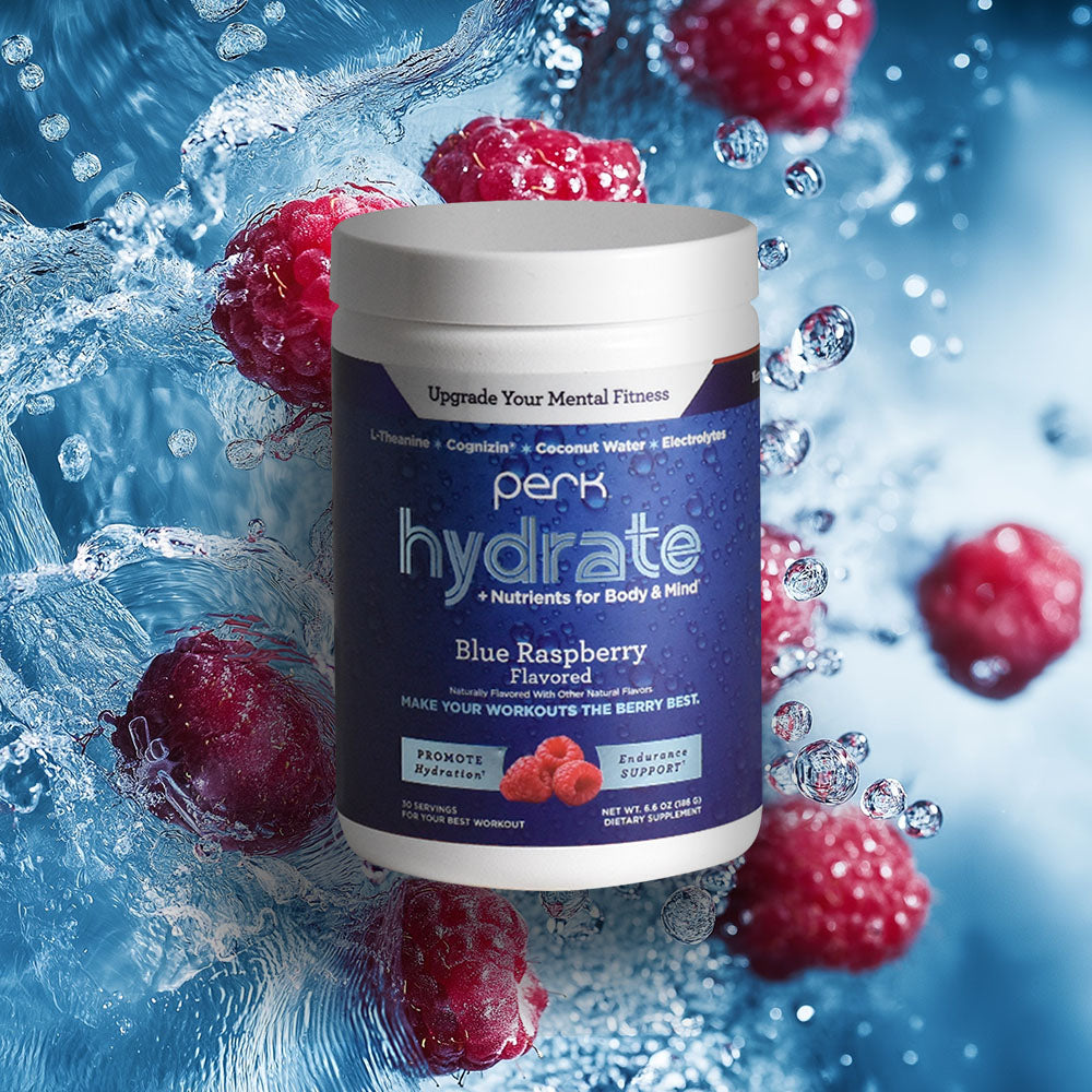 Hydrate Blue Raspberry Flavor – Perk Energy