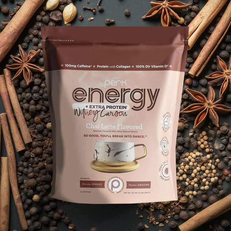 Energy + Extra Protein Chai Latte – Perk Energy