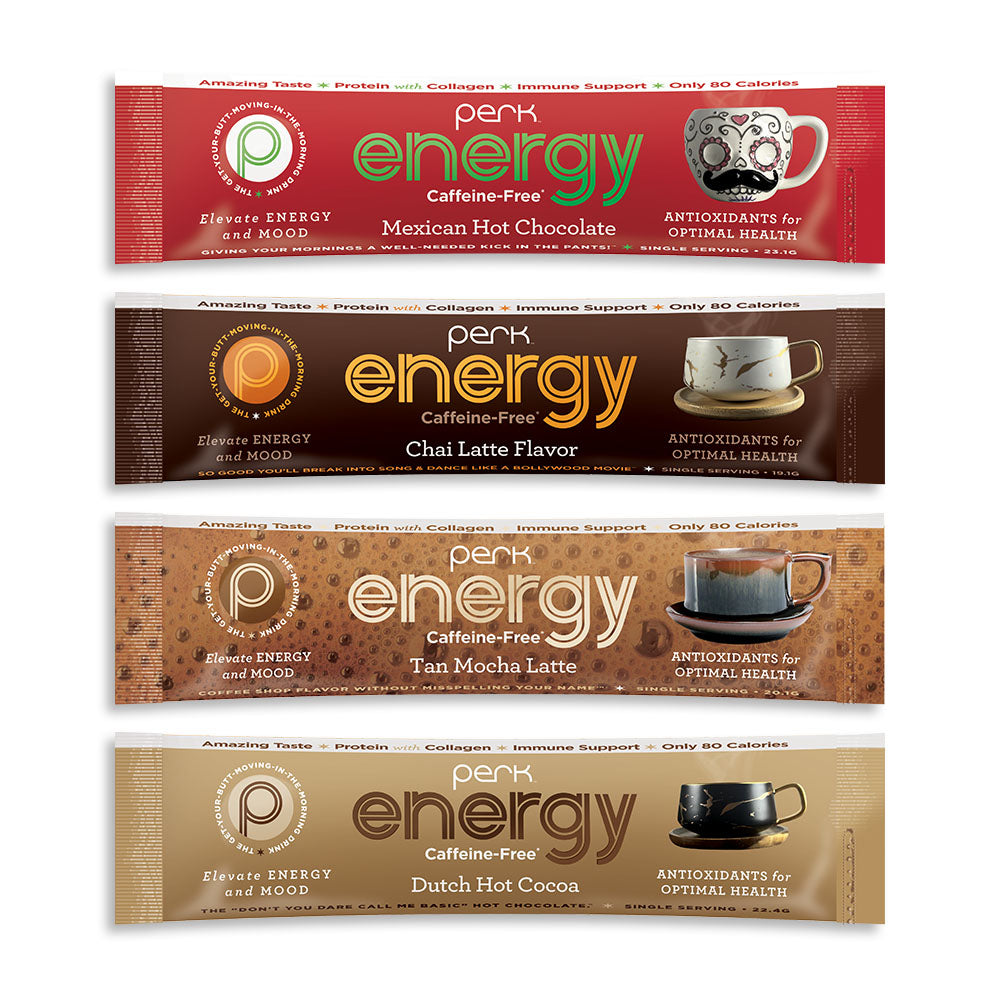 Energy Original CAFFEINE-FREE Sampler - 4 Sticks – Perk Energy