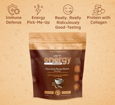 Energy + Extra Protein Chocolate Peanut Butter – Perk Energy